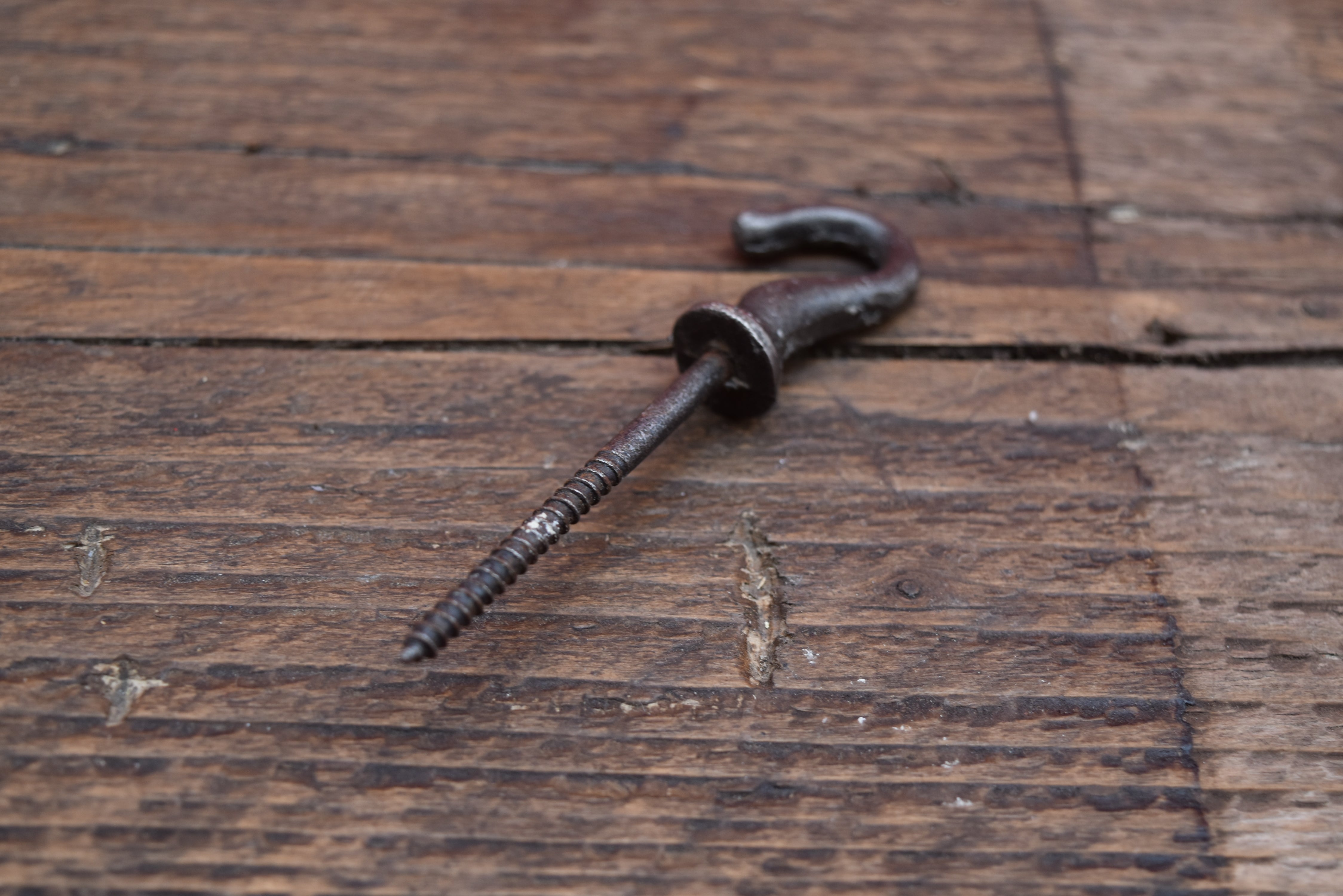Screw-In Hook Long Thread – Spearhead & Company