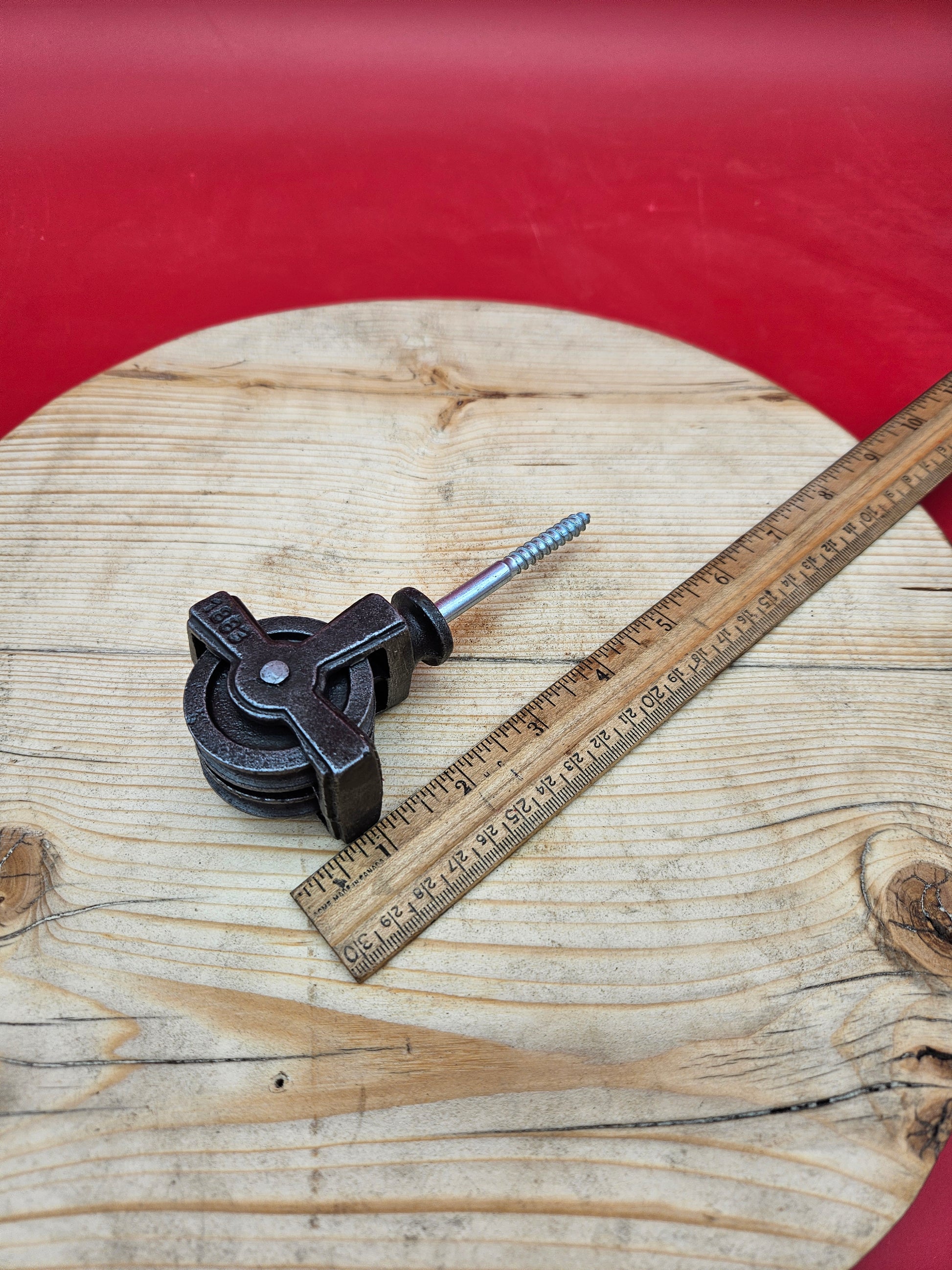 Double Screw-In Pulley Wheel – Spearhead & Company