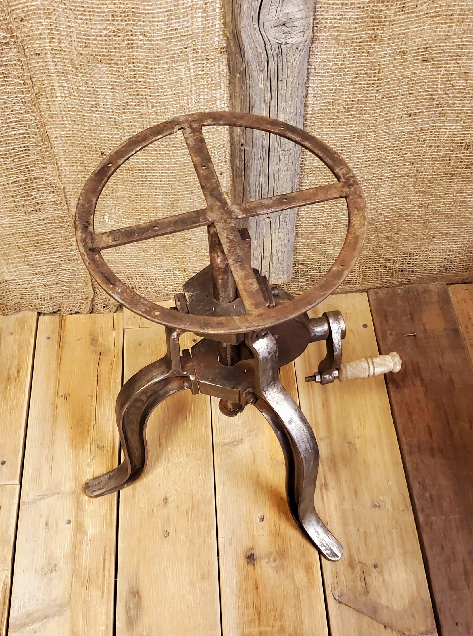 The Jameson | Crank Handle Stool only – Spearhead & Company